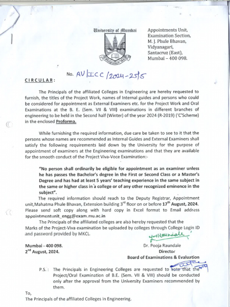 Project Circular 2nd Half 2024 | PDF