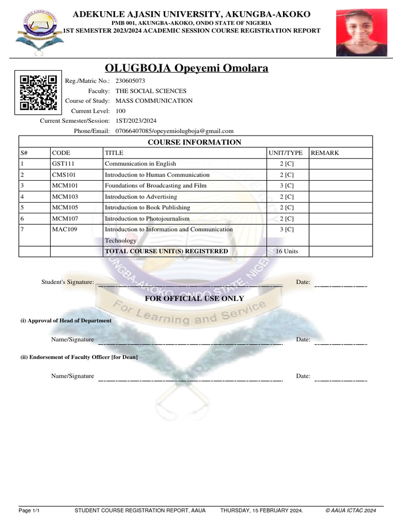 OLUGBOJA Opeyemi Omolara | PDF | Public Sphere | Communication