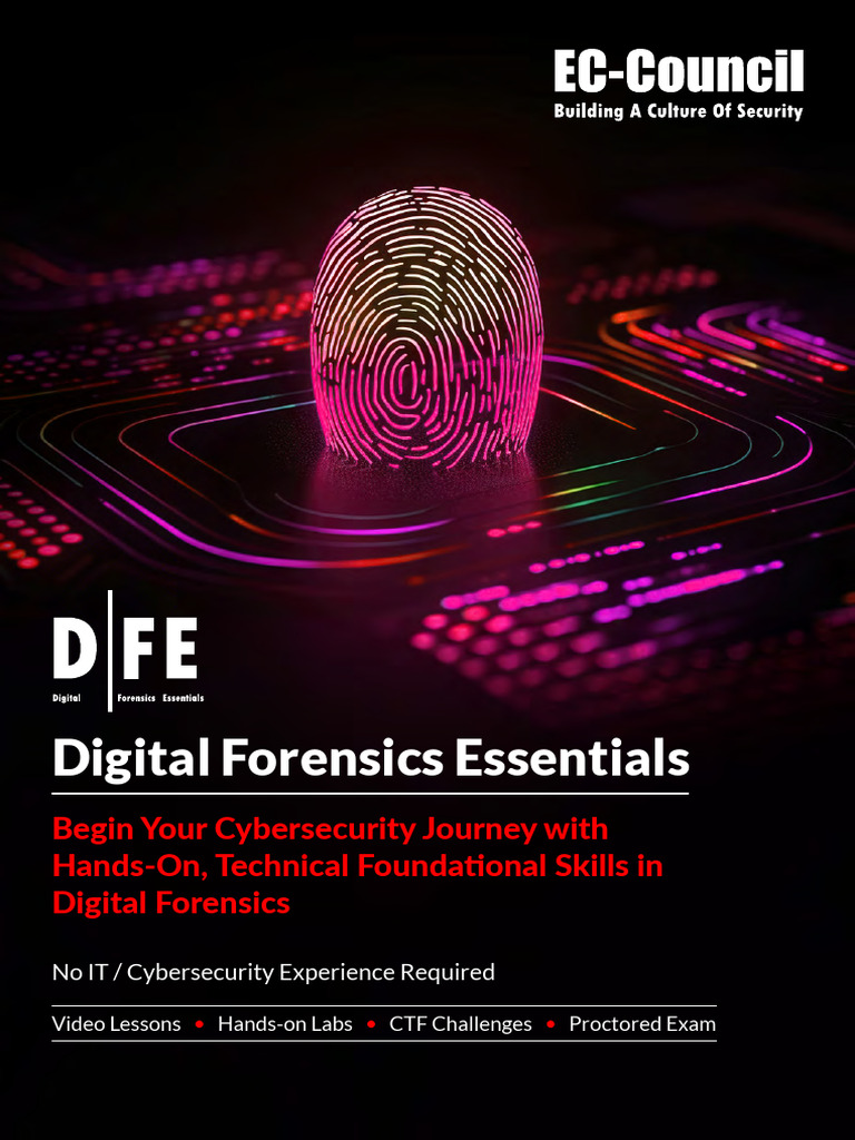 Digital Forensics Essentials Dfe Brochure | PDF | Computer Forensics ...
