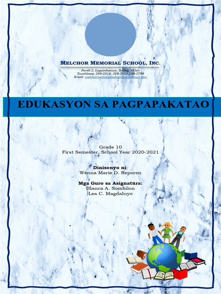 Cover Page ESP 10 | PDF