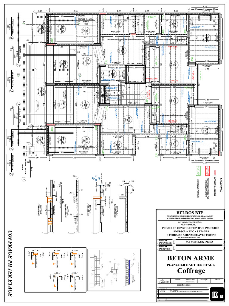 Plans de Coffrage | PDF