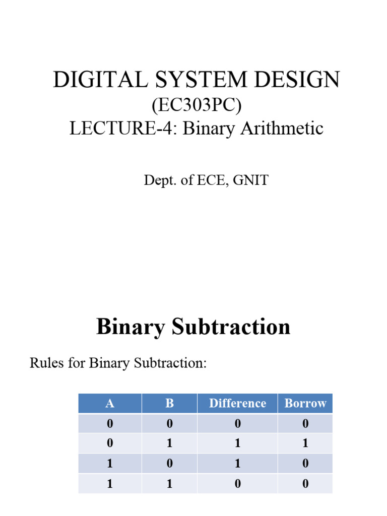 DSD Lecture 4 | PDF | Mathematical Notation | Mathematics