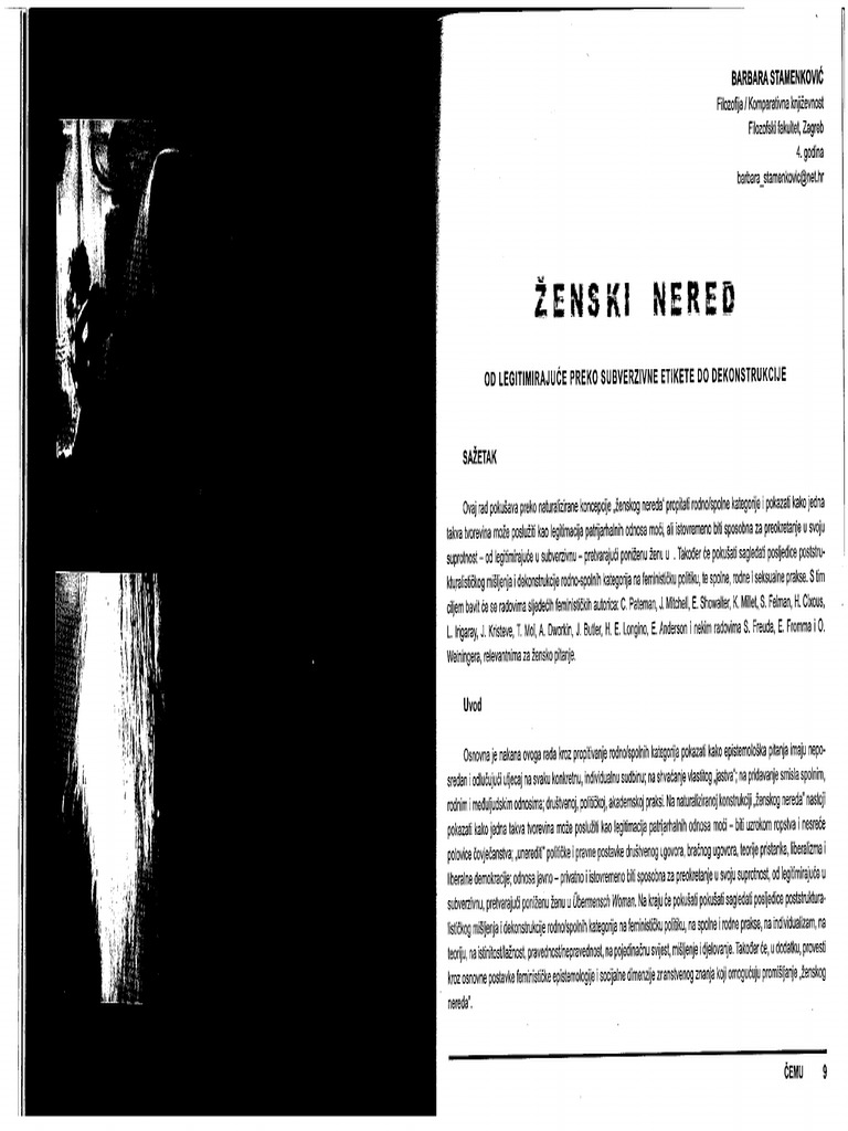 Zenski Nered | PDF