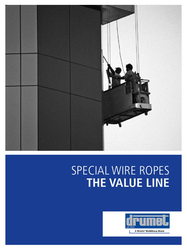 SPECIAL WIRE ROPES by WireCo | PDF | Customer