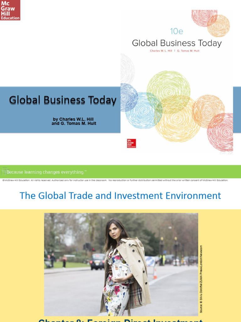 HillGBT10e Accessible PPTXCh08 | PDF | Foreign Direct Investment | Balance Of Payments