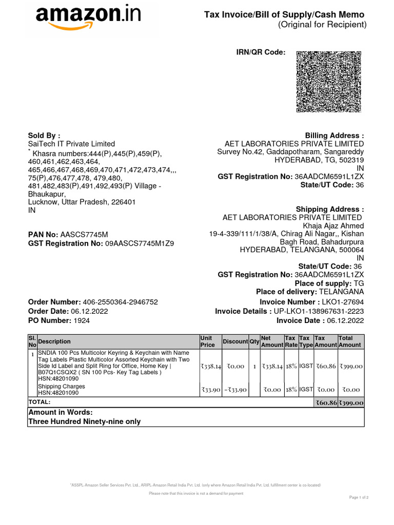 Invoice | PDF | Invoice | Computer Hardware