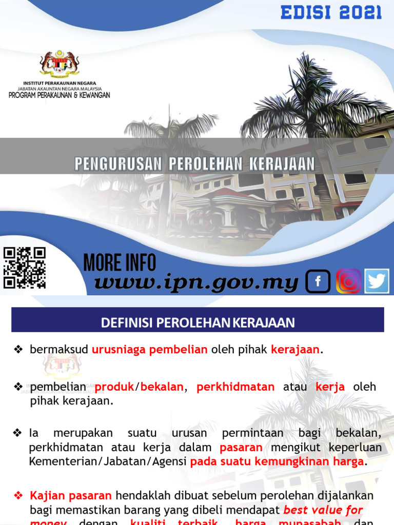 Pengurusan Perolehan Kerajaan-Converted | PDF