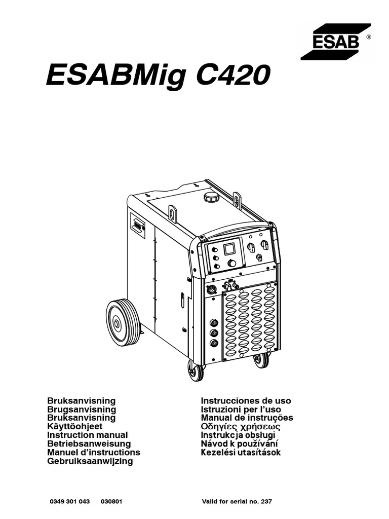 Mig c420 | PDF