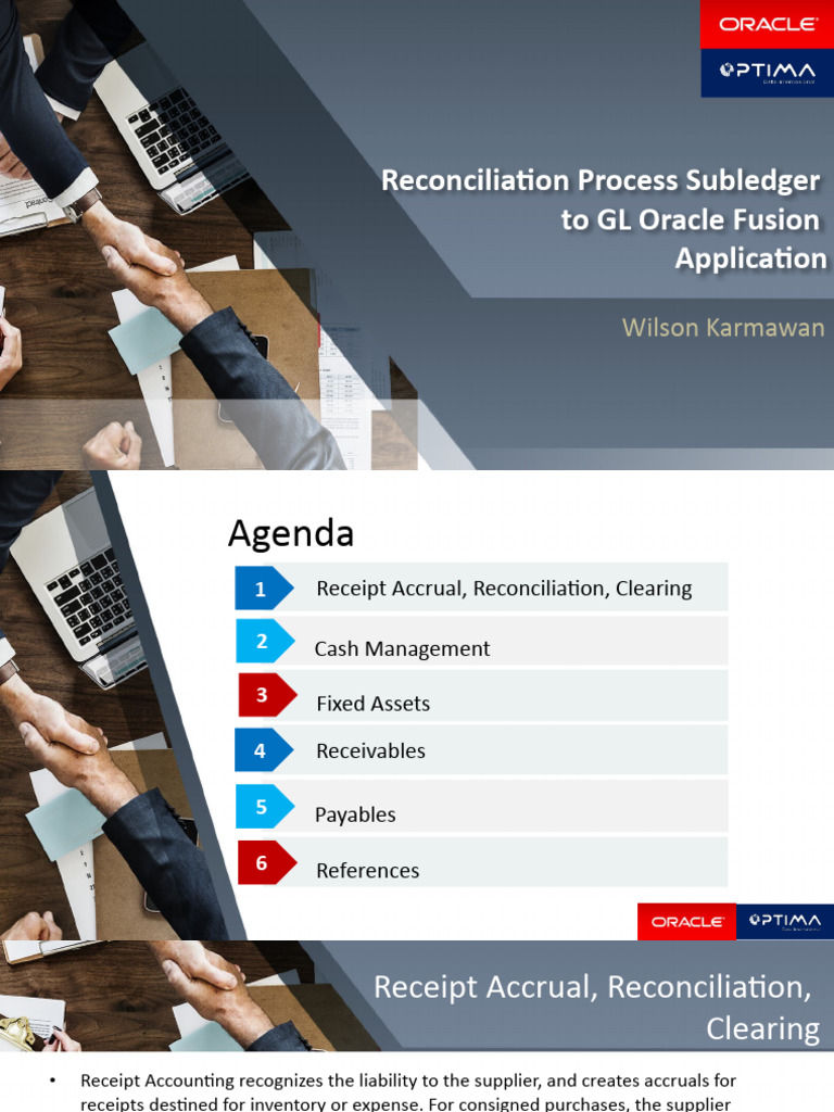 ExtraMiles - Reconciliation Oracle Fusion v1.1 | PDF | Accounts Payable | Receipt