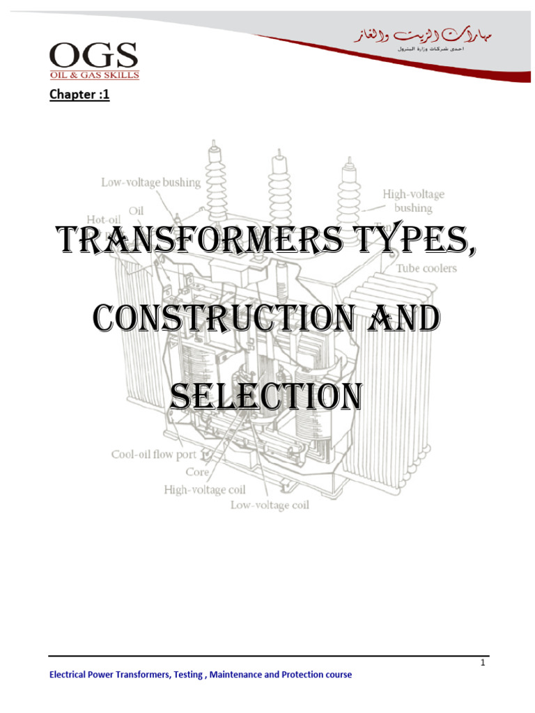 Electrical Power Transformers, Testing and Maintenance and Protection ...