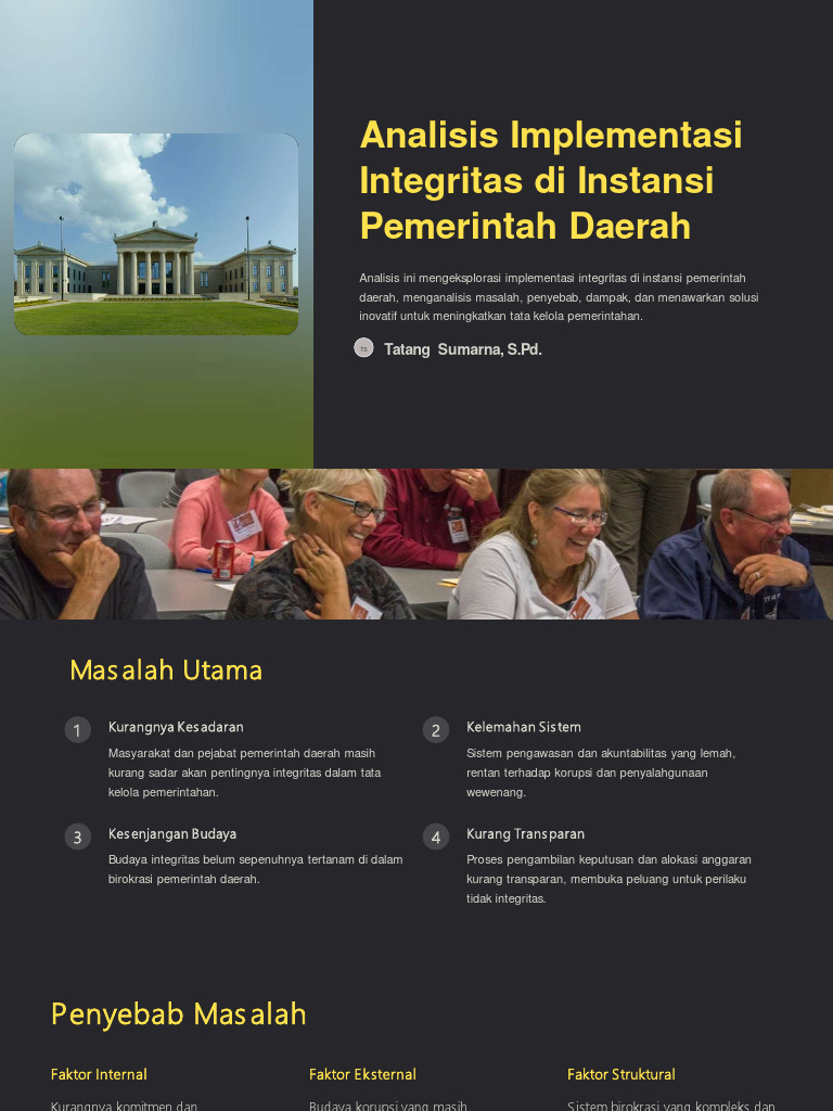 Meningkatkan Integritas Pemerintah Daerah | PDF