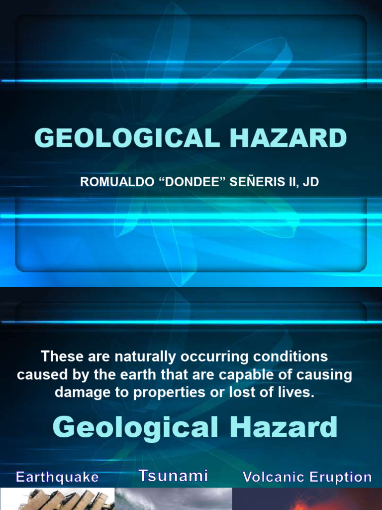 2023 - Hazard - Earthquake (HCHS DRR) | PDF | Earthquakes | Emergency ...