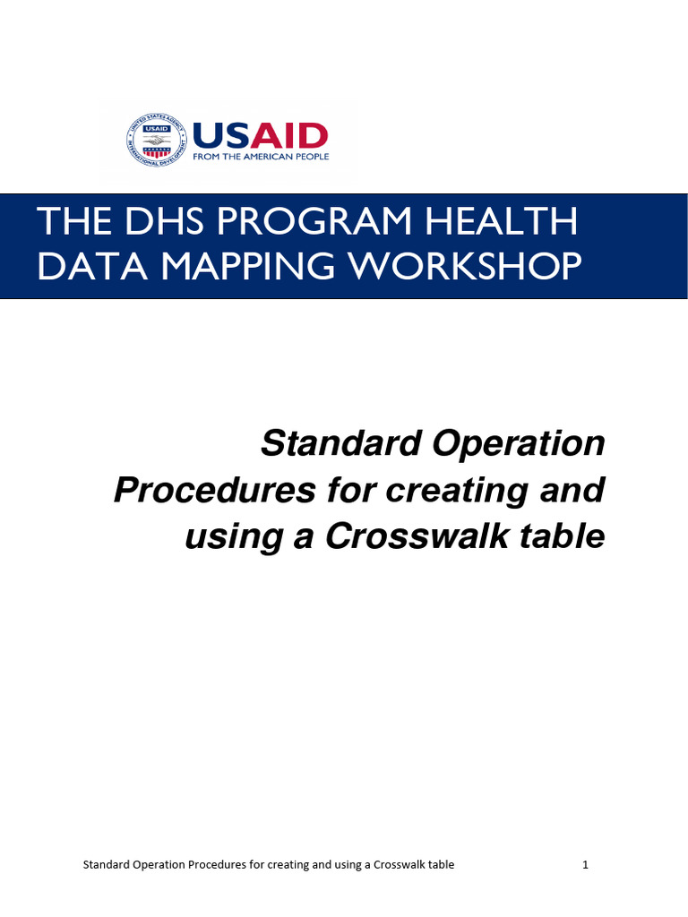 06.8 SOP2 Crosswalk Tables 2016 | PDF | Geographic Information System ...