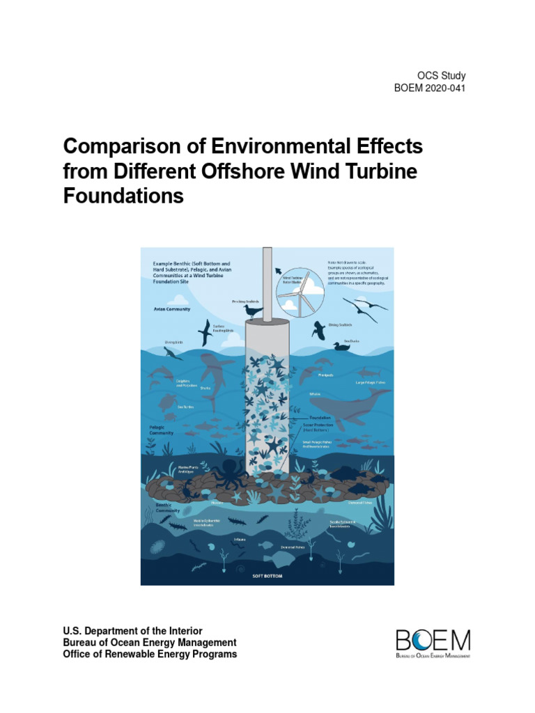 Wind Turbine Foundations White Paper Final White Paper | PDF | Deep Foundation | Offshore Wind Power