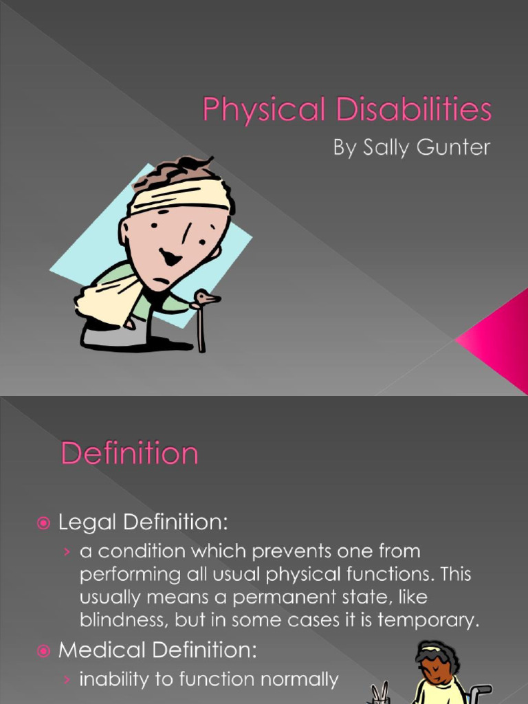 Physical Disability 1 | PDF