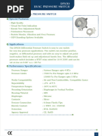 SPD910 Differential Air Pressure Switch | PDF | Switch | Pressure ...