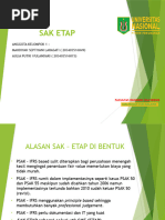 Contoh Laporan Keuangan SAK ETAP | PDF