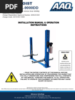 2 Post Lifter - Manual | PDF | Elevator | Manufactured Goods