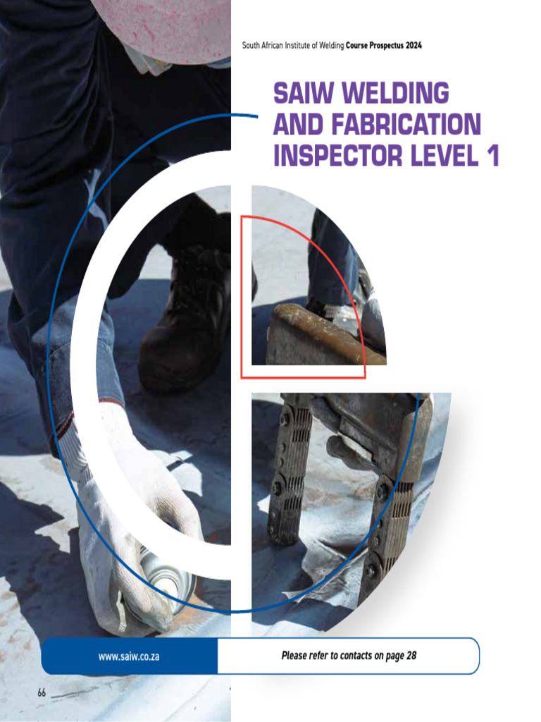 SAIW Level 1 Welding Inspector Course | PDF | Technology & Engineering