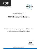 Bruker Bacterial Test Standard Guide | PDF | Mass Spectrometry | Time ...