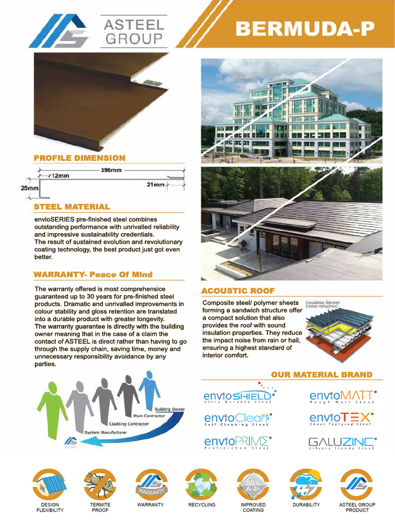 Bermuda-P (Rev 3, Mar 2022) | PDF | Roof | Building Engineering