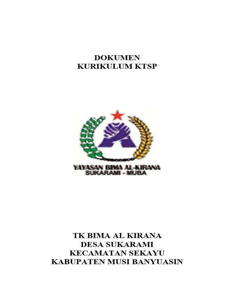 Contoh Kurikulum TK | PDF