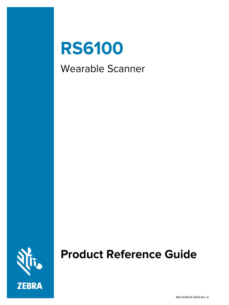 rs6100 PRG en | PDF | Battery Charger | Barcode