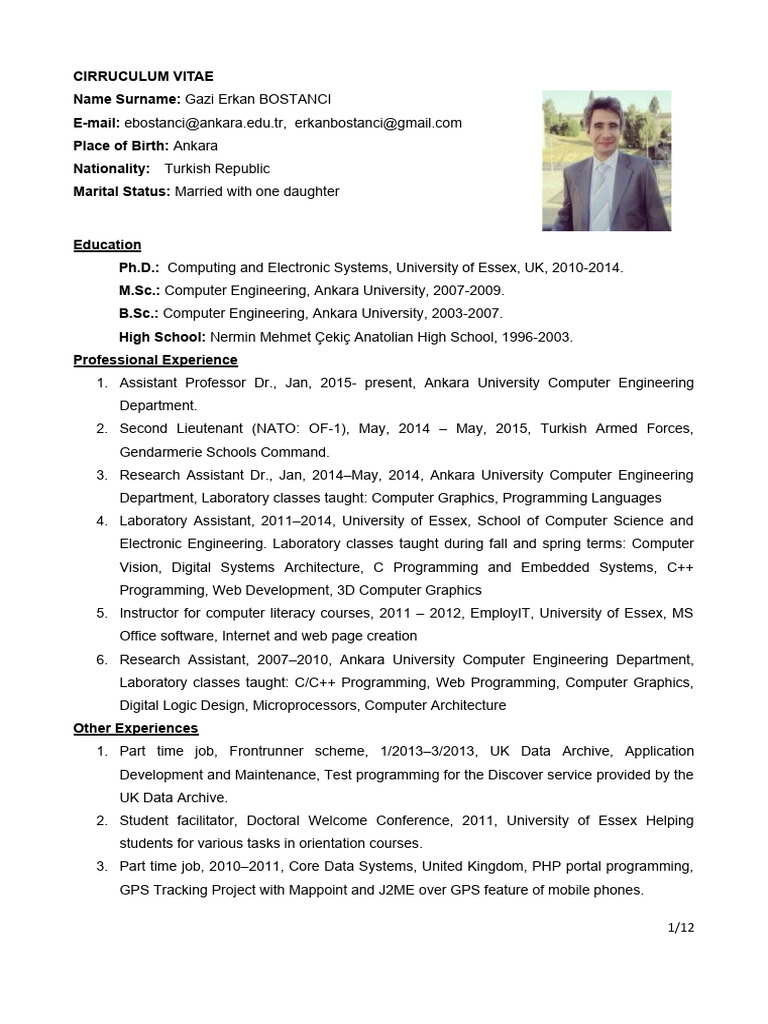 CV | PDF | Computer Vision | Augmented Reality