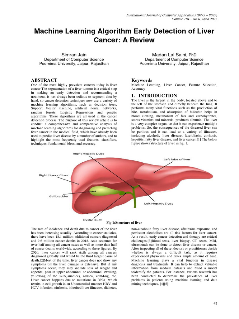 Machine Learning Algorithm Early Detecti | PDF | Machine Learning ...