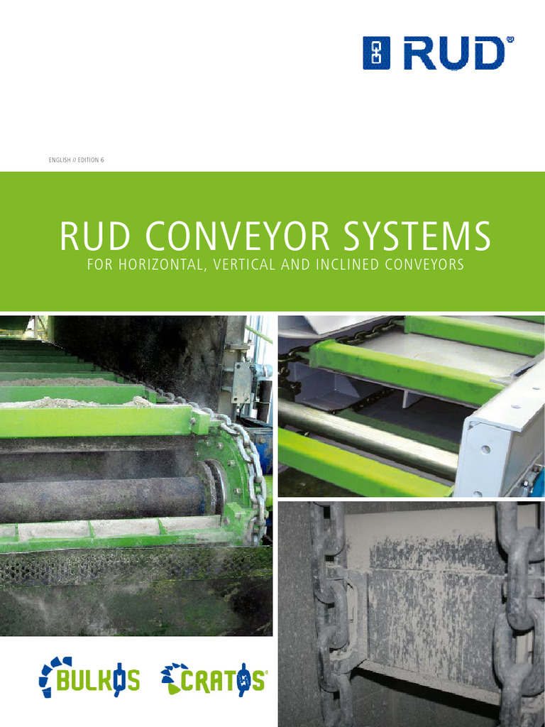 RUD Conveyor Chain Solutions Overview | PDF | Power Station | Belt ...