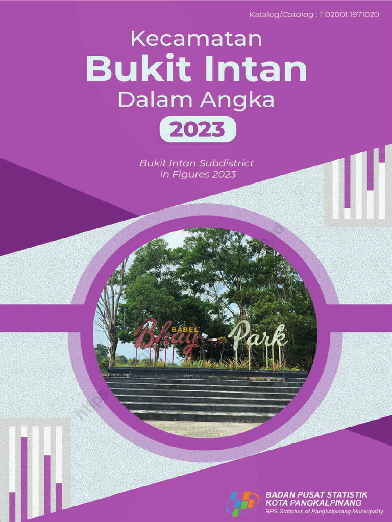Kecamatan Bukit Intan Dalam Angka 2023 | PDF