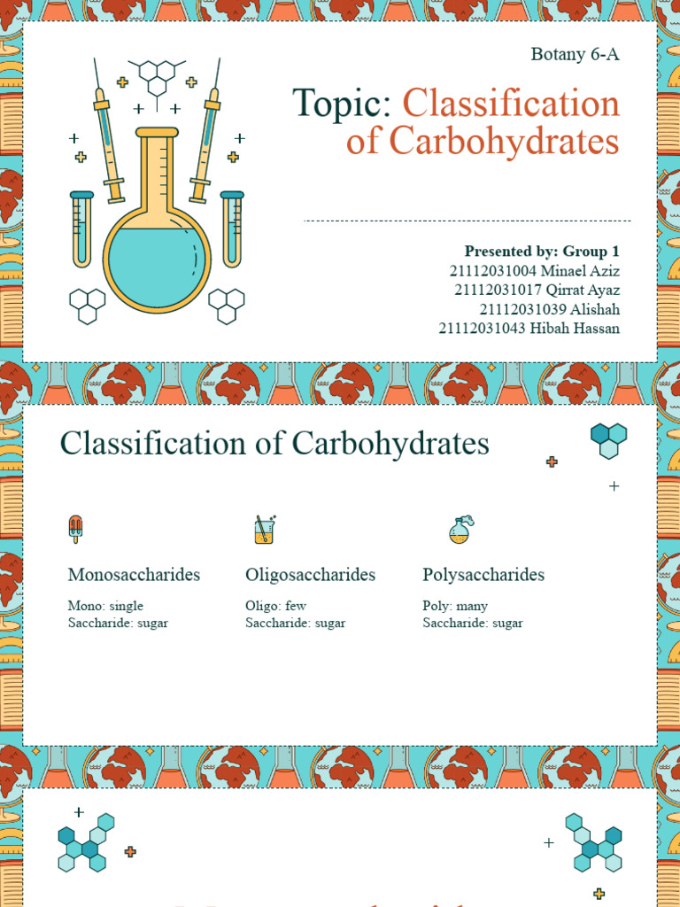 Carbohydrate Classification Overview | PDF | Carbohydrates | Polysaccharide