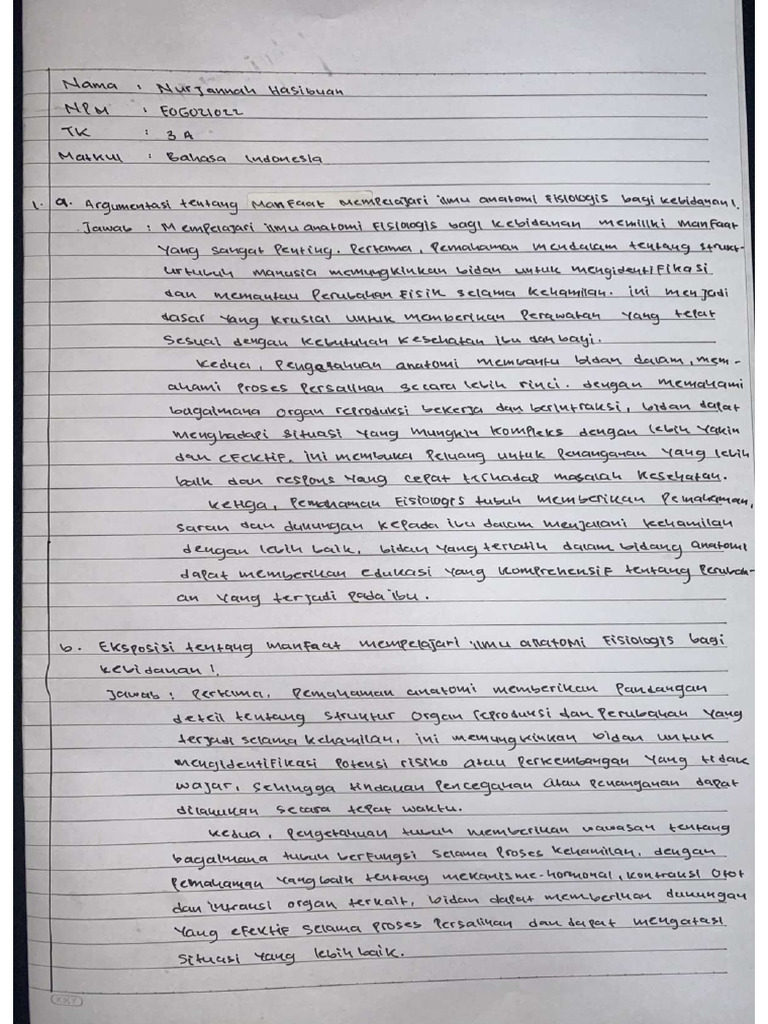 F0G021022 Nurjannah Hasibuan 3A | PDF