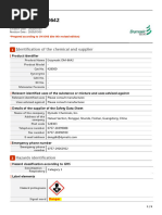 Safety Data Sheet: SECTION 1: Identification of The Substance/mixture ...