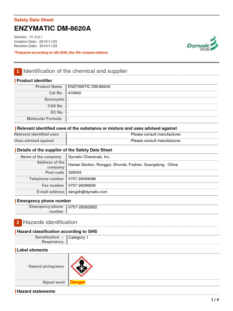 Safety Guide for Chemical Handlers | PDF | Occupational Safety And Health | Safety