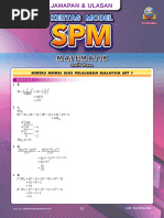 Skema Jawapan SPM Sebenar 2022 | PDF | Taxes | Government Finances