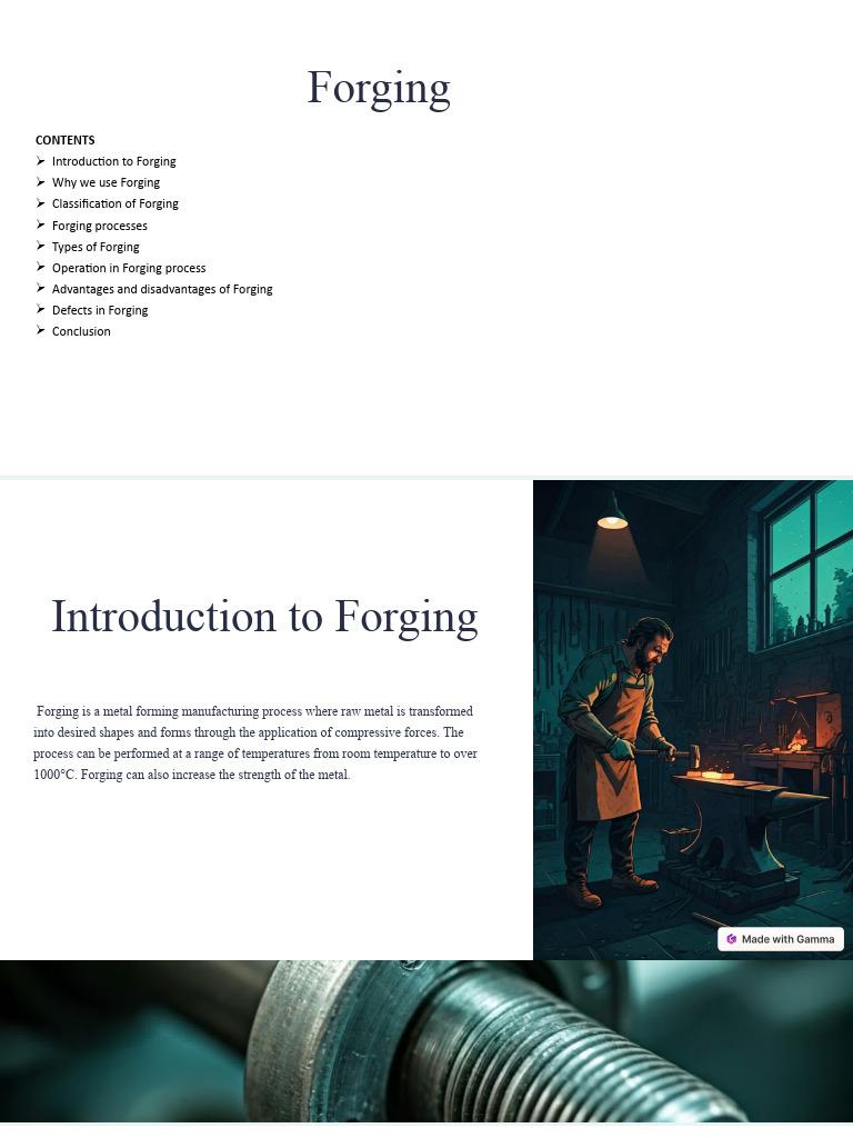 Forging | PDF | Forging | Metals