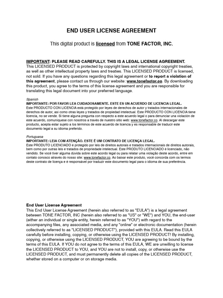 READ ME - License Agreement | PDF | License | Copyright
