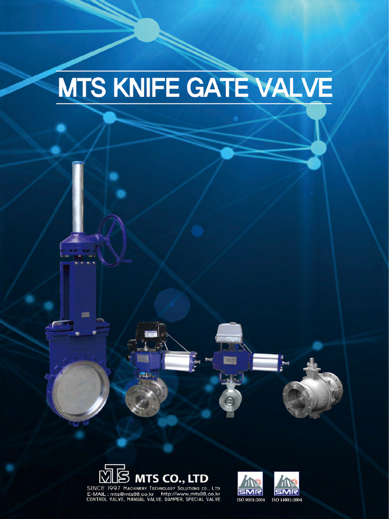 G-MTS Knife Gate Valve | PDF
