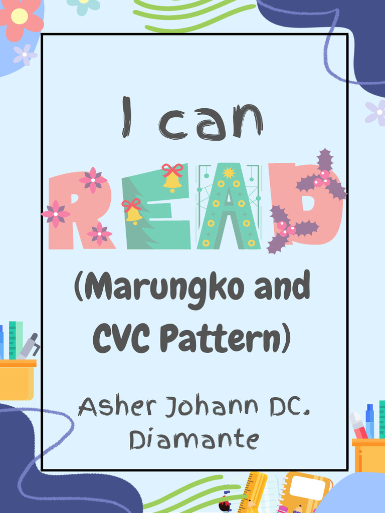 Marungko & CVC Pattern | PDF