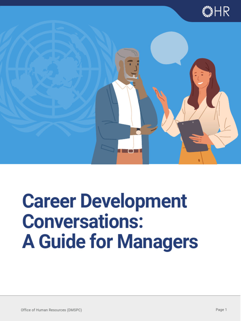 Recruiter - Career Development Conversations - A Guide For Managers ...
