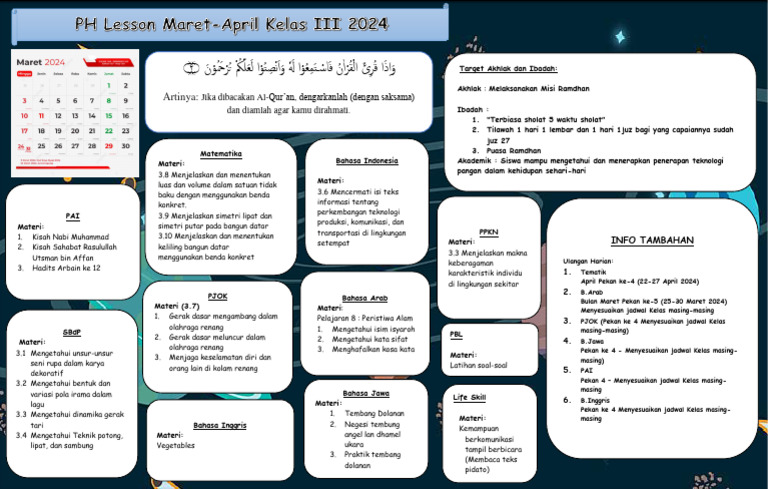 PH Lesson Maret-April 2024 | PDF