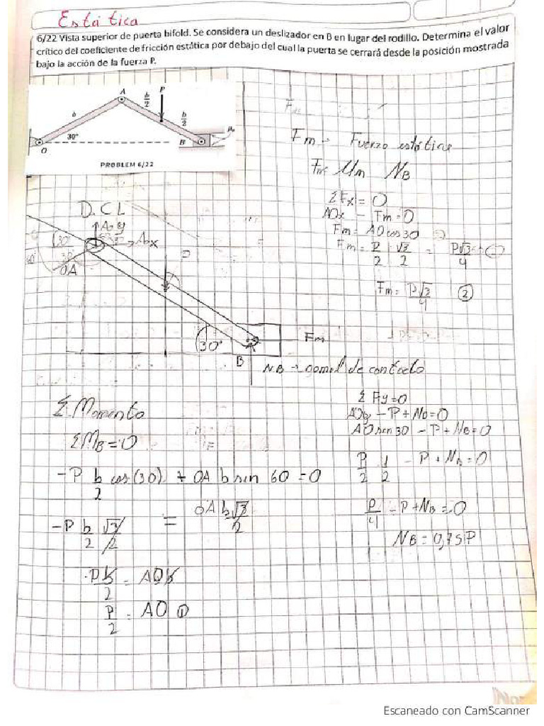 Estatica Deber 22 - Organized - Compressed - Compressed | PDF
