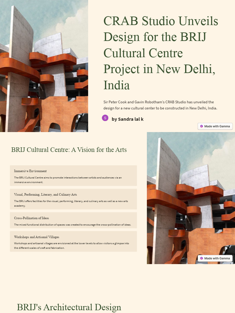 CRAB Studio Unveils Design For The BRIJ Cultural Centre Project in New ...