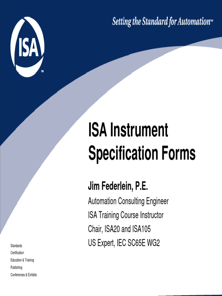 Federlein ISA20 LTUF | PDF | Specification (Technical Standard) | Flow ...