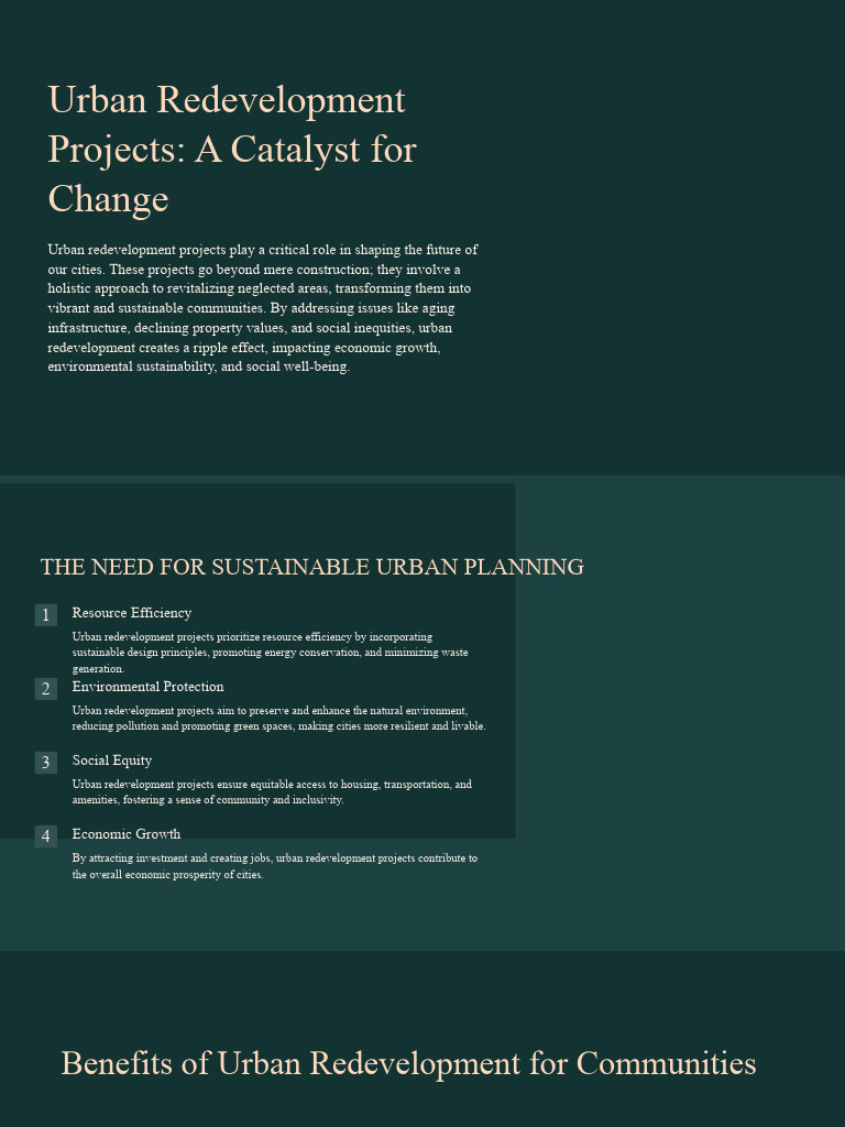 Urban-Redevelopment-Projects-A-Catalyst-for-Change | PDF ...