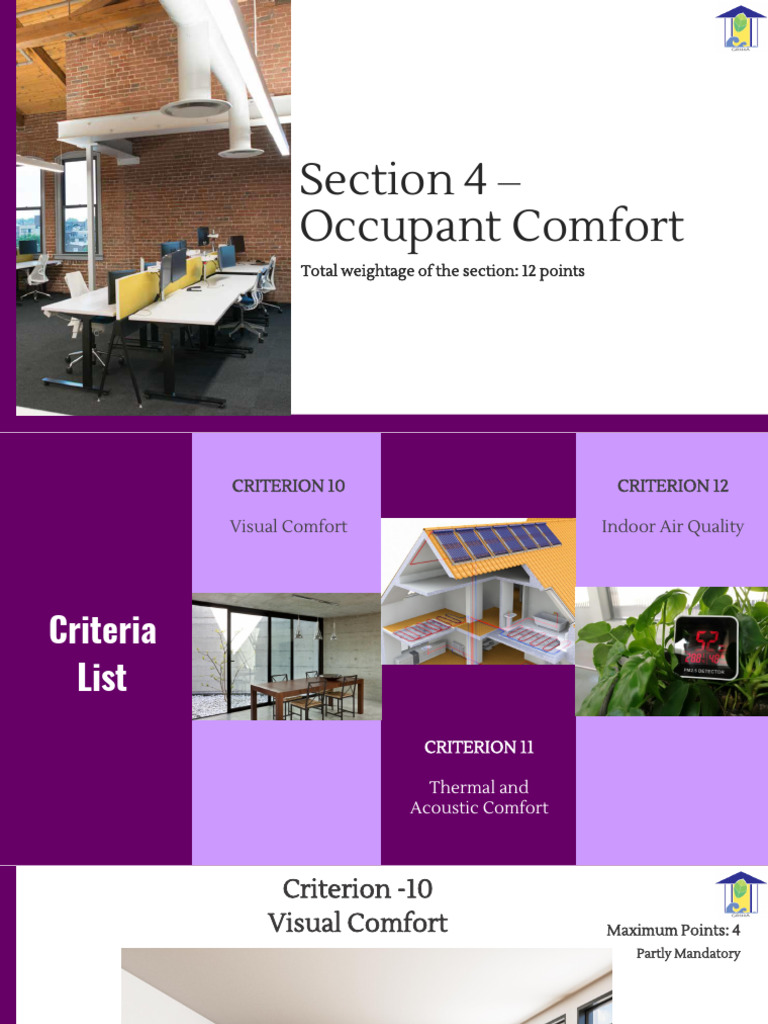 Section4 Occupant Comfort Pdf Window Architectural Design