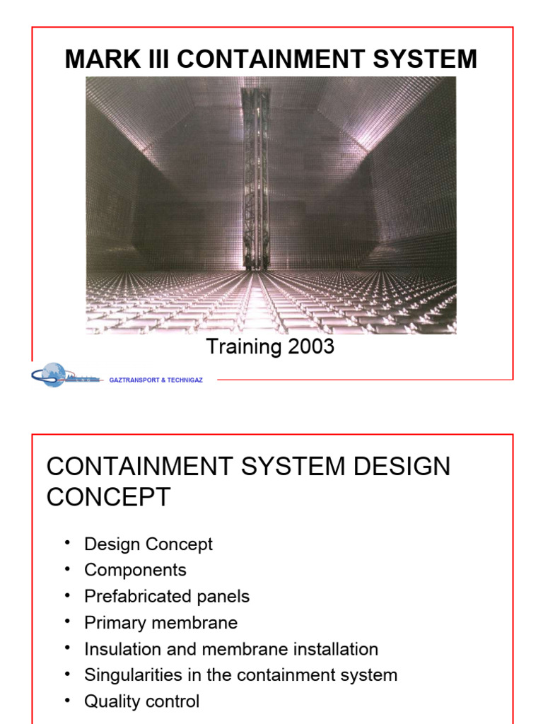 Mark III Containment System | PDF | Polyurethane | Materials