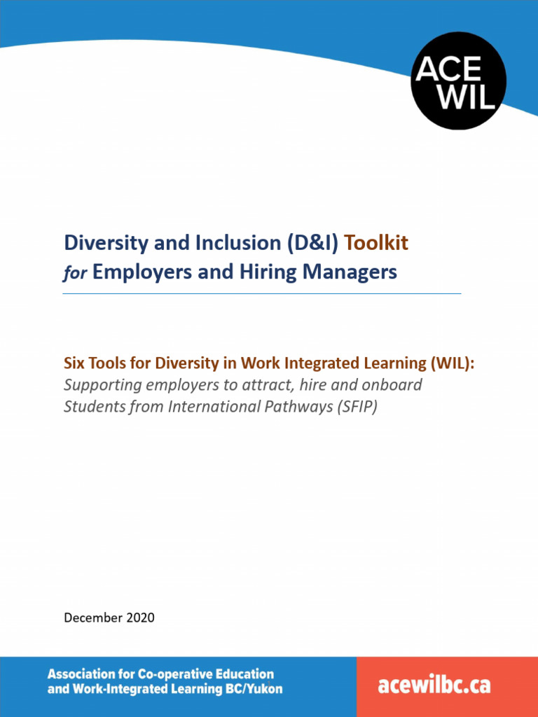 ACE WIL SFIP DI Toolkit | PDF | Résumé | Employment