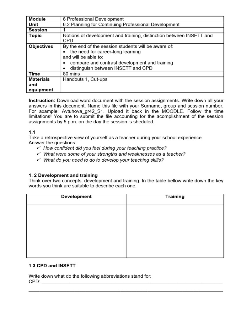 Unit 6.2 S 1 Steps For Students | PDF | Pedagogy | Learning
